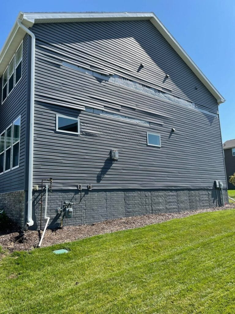 damaged siding - Pro Home Construction